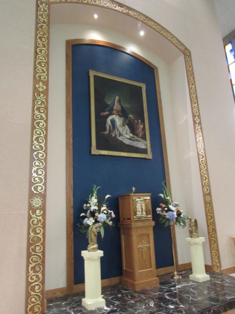 Tabernacle – Our Mother of Sorrows & Holy Cross Catholic Community